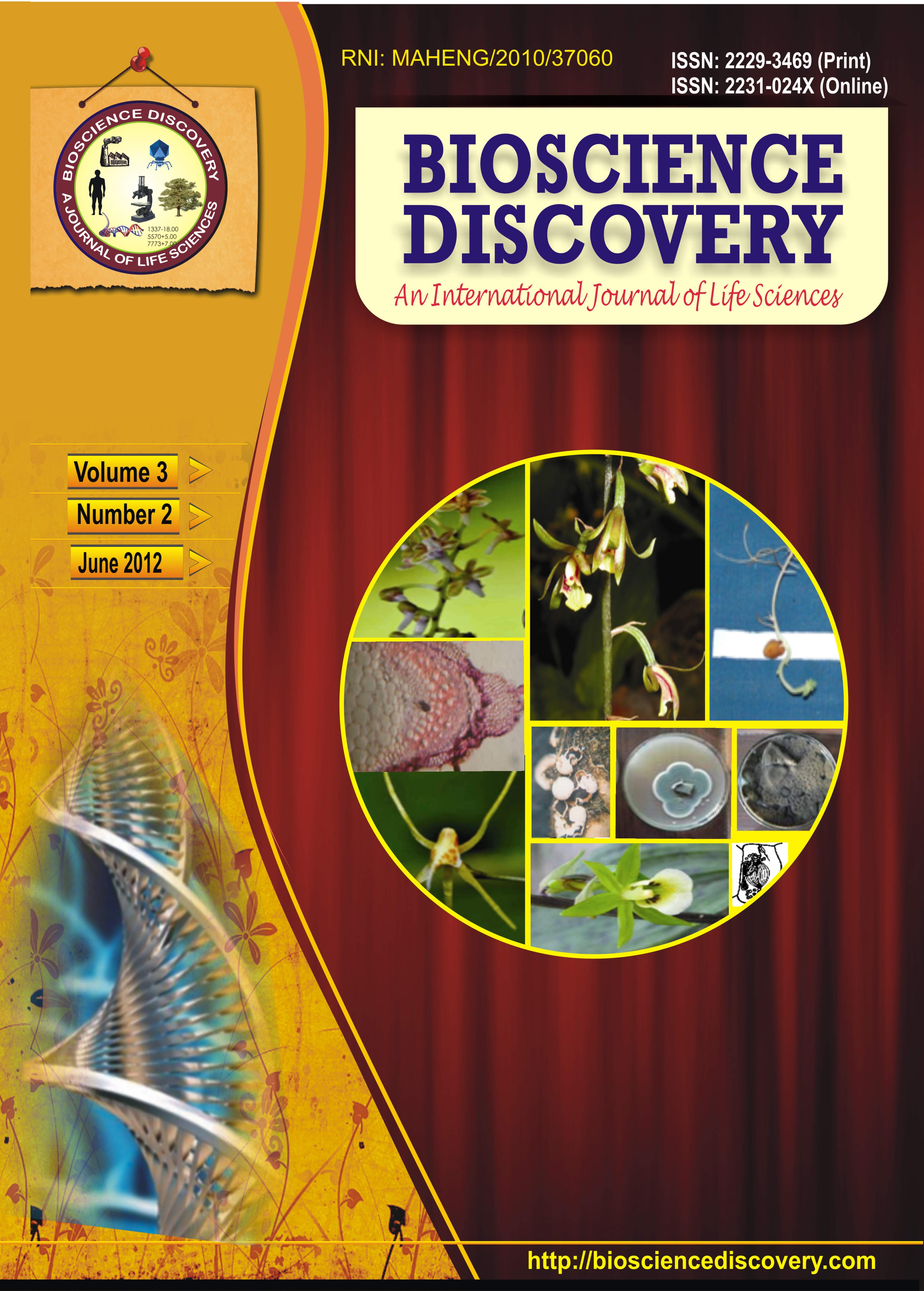 Volume 3 Number 3 Bioscience Discovery