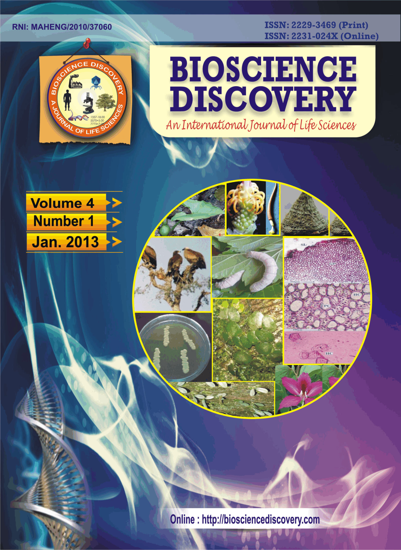 Volume 4 Number 1 Bioscience Discovery